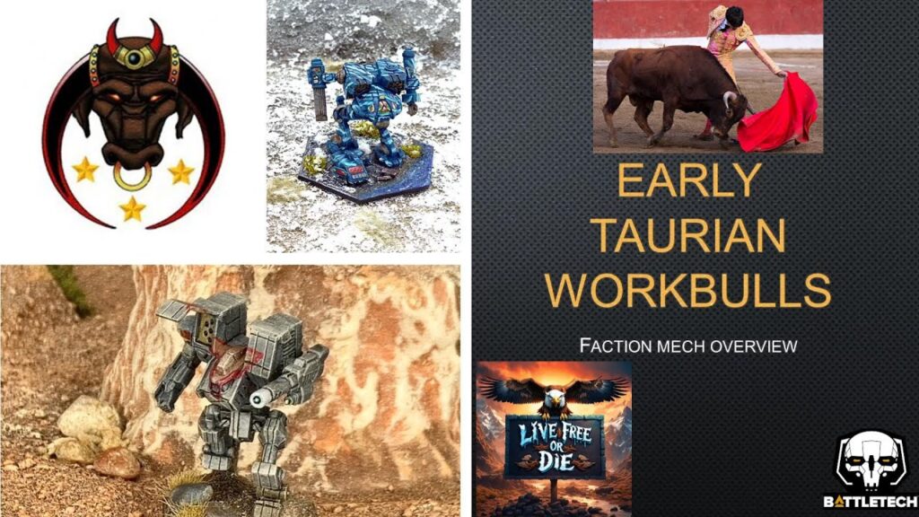 Taurian Concordat's Early Mechs and History - Battletech Into The Future
